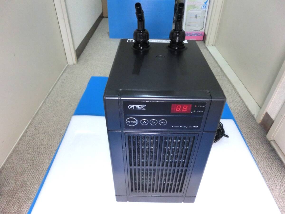 Yahoo!オークション - GEX 水槽用クーラー/GEXクールウェイ BK110 中古...