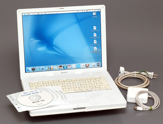 Yahoo!オークション - OS9クラシック起動/ Apple iBook G4〈14-933MHz ...