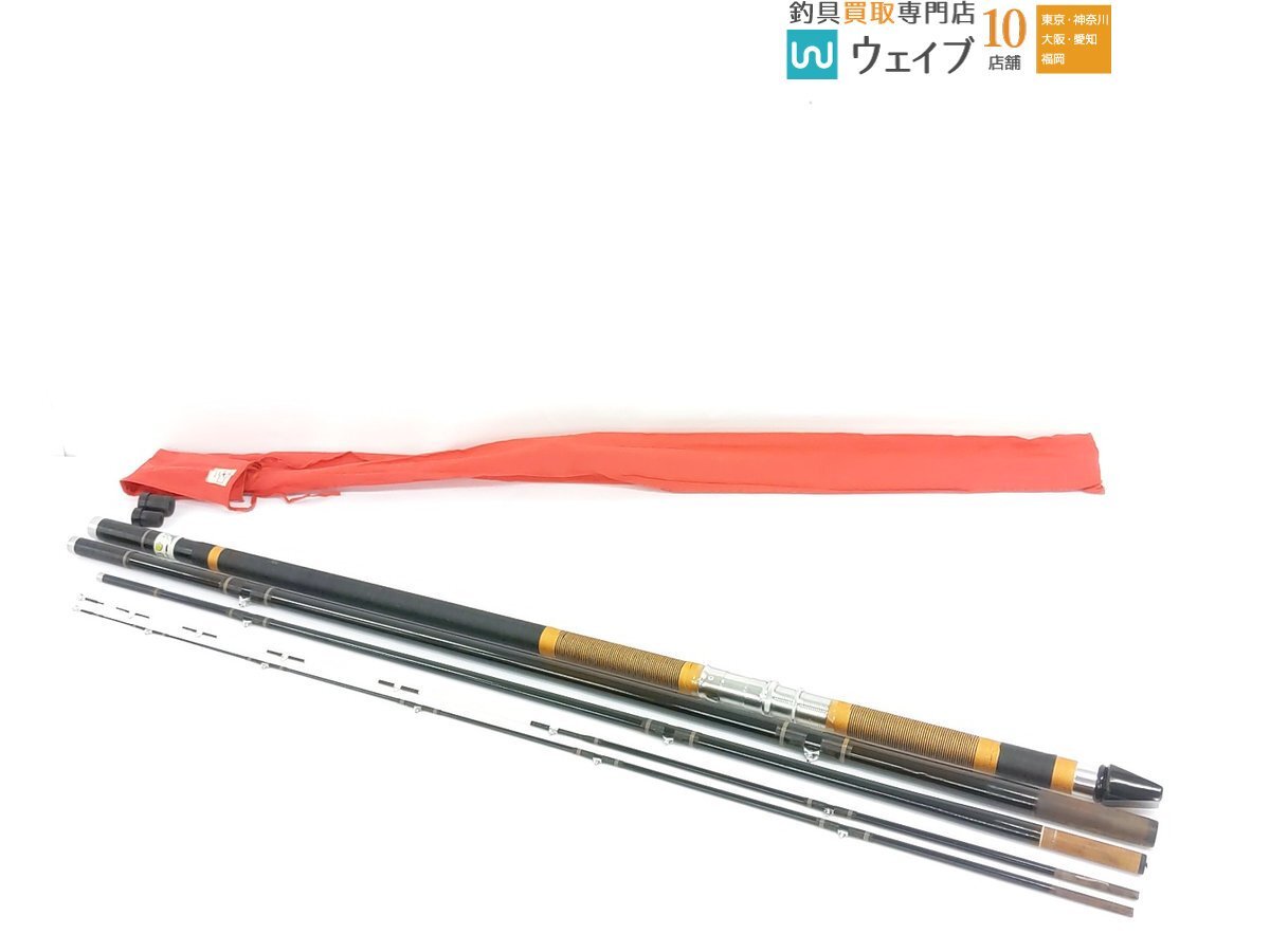 Yahoo!オークション - NFT 南方 4号 4.8M 4P 替え穂先付 石鯛竿 底物竿