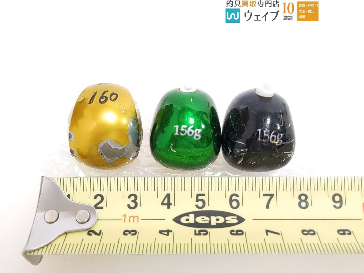 Yahoo!オークション - タングステン タイラバヘッド 100～160g 計11点...