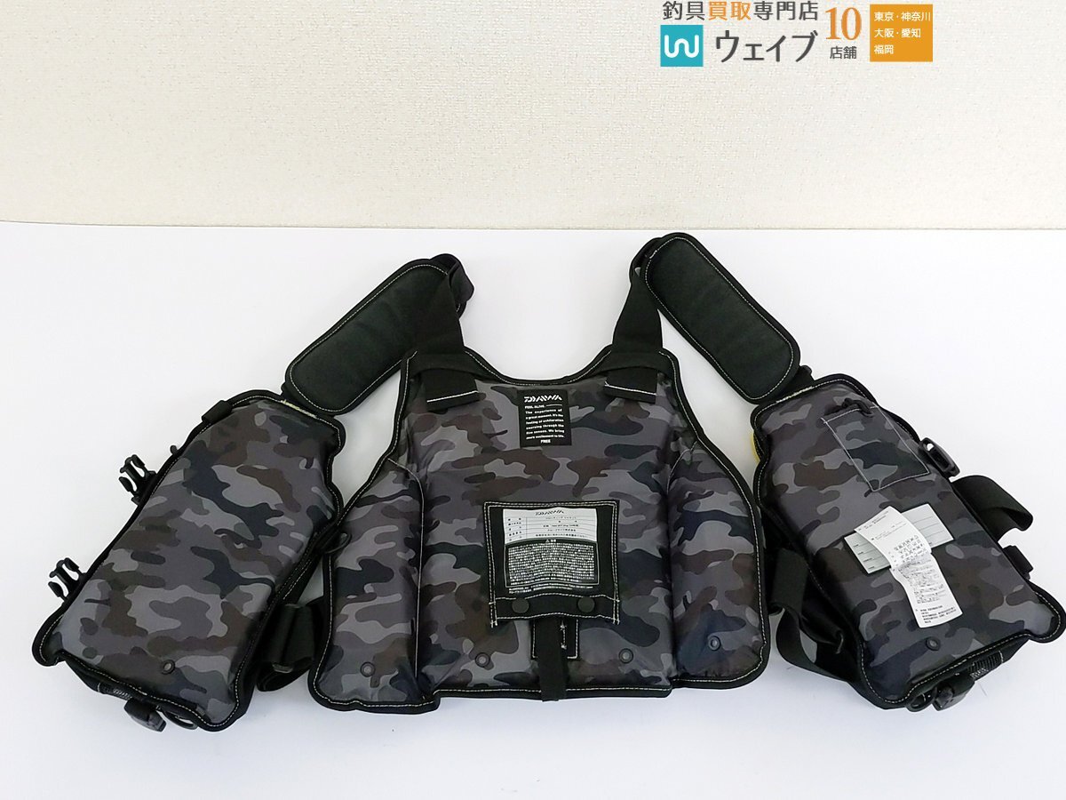 Yahoo!オークション - ダイワ フロートゲームベスト DF-6403 サイズ フ...