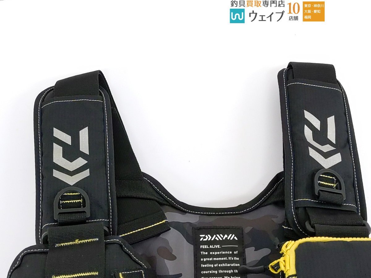 Yahoo!オークション - ダイワ フロートゲームベスト DF-6403 サイズ フ...