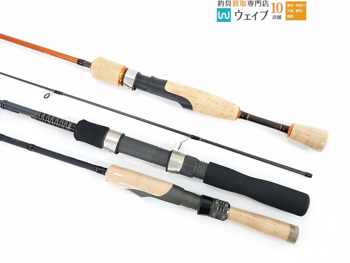 【樂淘letao】日本代購代標第一品牌－プロマリン レジェスタトラウト 50UL・ダイワ リバティクラブ 5105TLFS・エーテック トラウトゲーム 545UL-T 計3本 未使用品