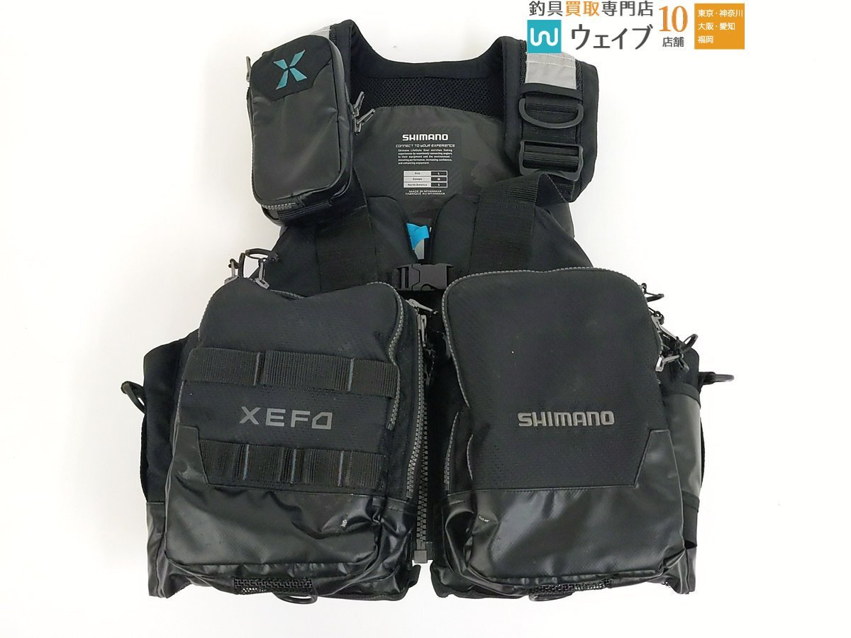 Yahoo!オークション - シマノ XEFO アクトゲームベスト VF-274R フロー...