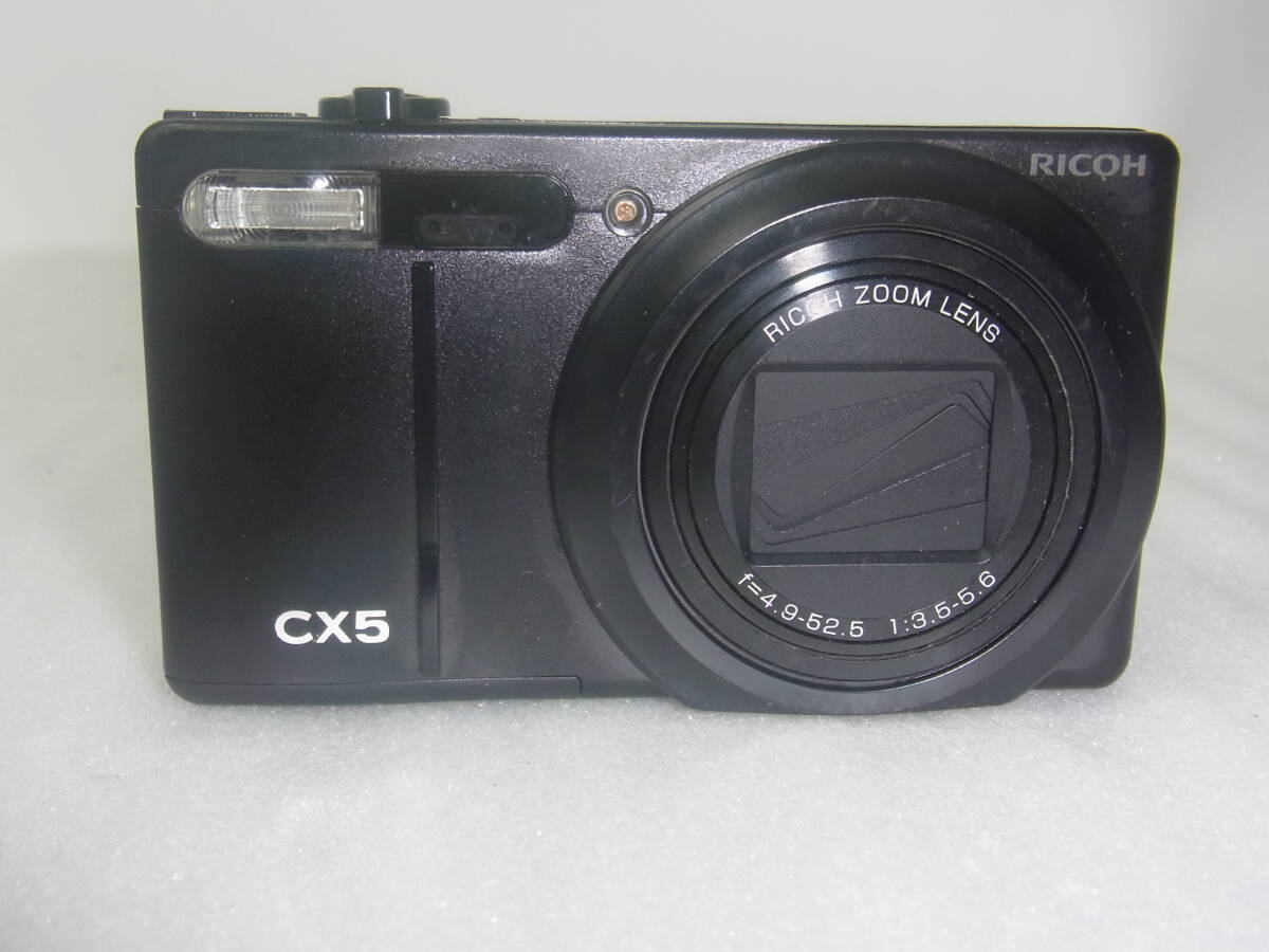 Yahoo!オークション - 4140 RICOH CX5 コンパクトデジカメ 通電確認済...