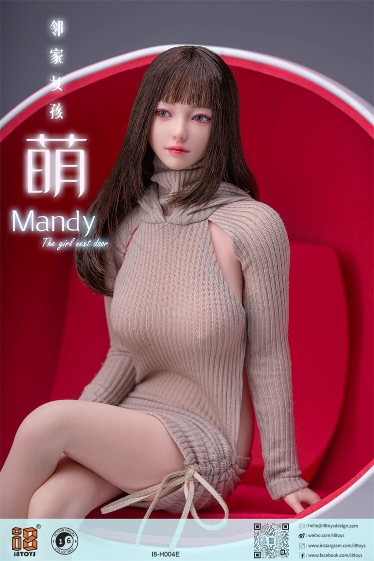 Yahoo!オークション - 新品 1/6 i8toys H004E Mandy フィギュア用ヘッ...