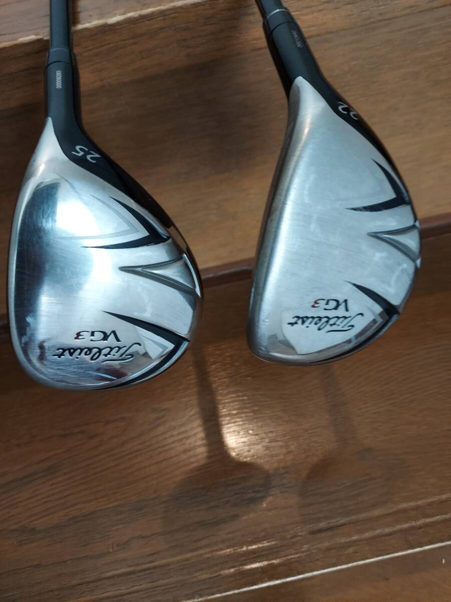 Yahoo!オークション - タイトリスト ユーティリティVG3 22度（S） 25度...