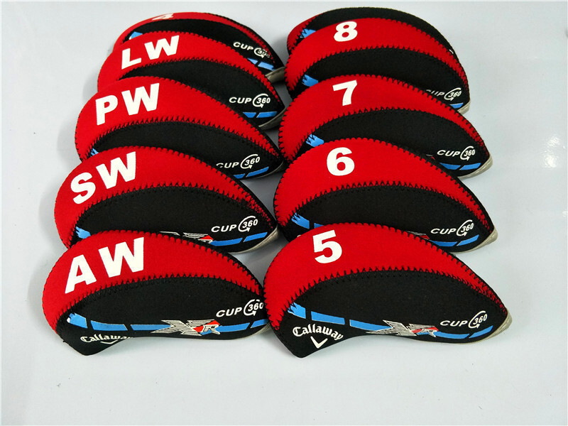 Yahoo!オークション - アイアンカバー 着脱らくらく 10個セット Callaw...