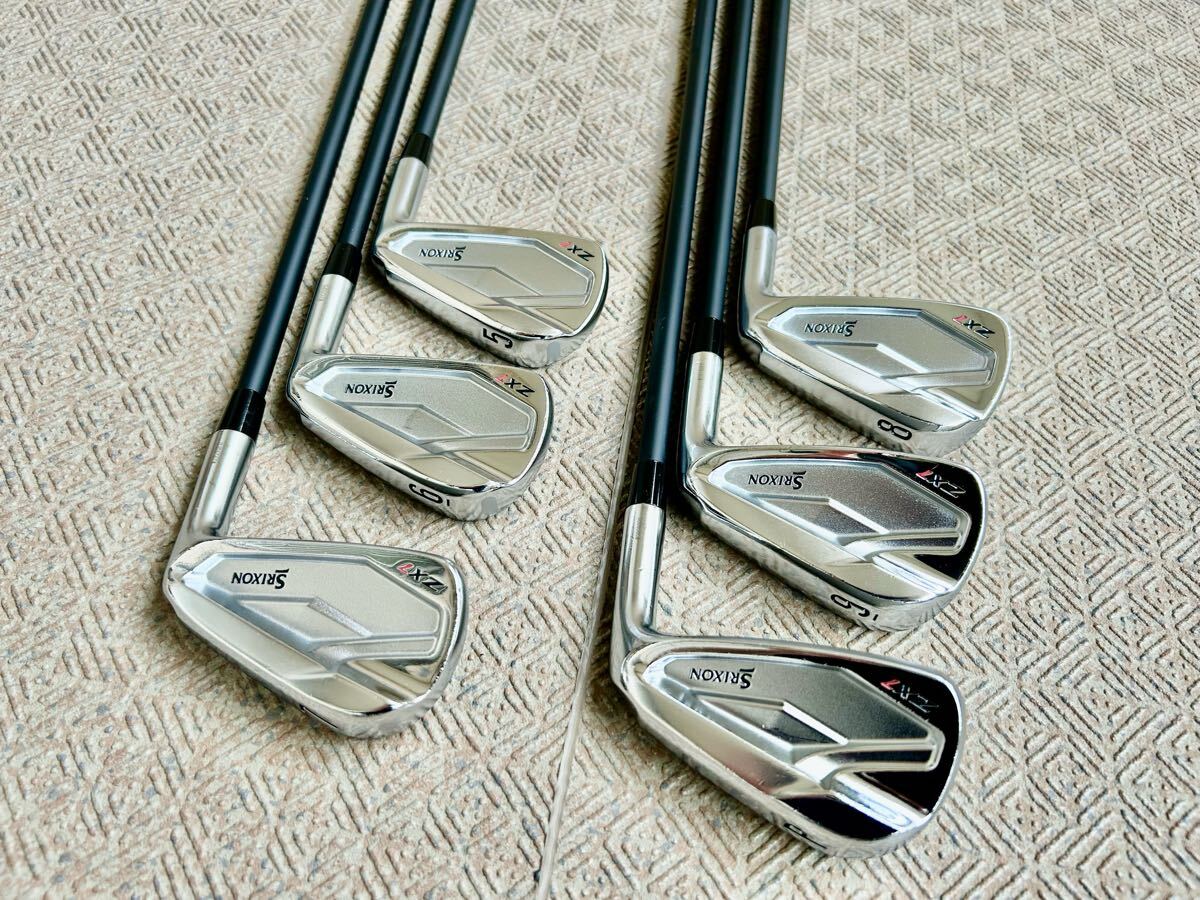 Yahoo!オークション - 【良品 希少スペック 】スリクソン ZX7 5〜PW TR...