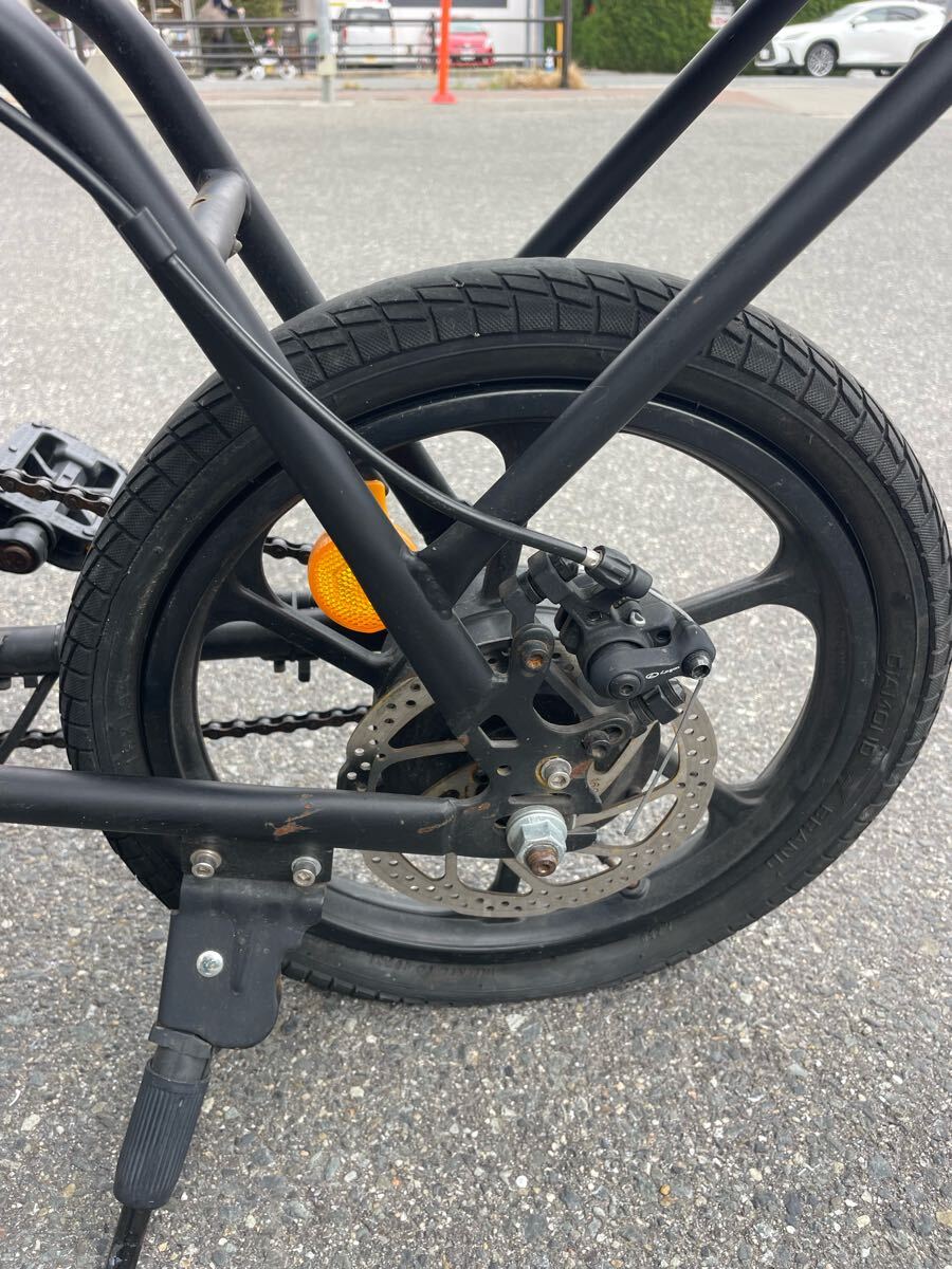 Yahoo!オークション - T19 モペット ペダル付き電動自転車 折りたたみ...