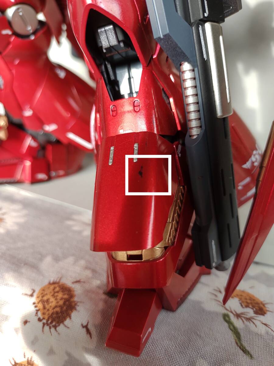MG サザビー ver.ka 塗装 完成品 【破損部分修繕有り】 LED MG サザビー ver.ka 塗装 完成品 【破損部分修繕有り】 LED
