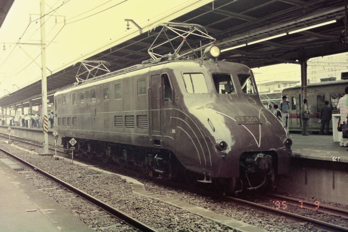 Yahoo!オークション - (B23)784 写真 古写真 鉄道 鉄道写真 EF551 EF81...