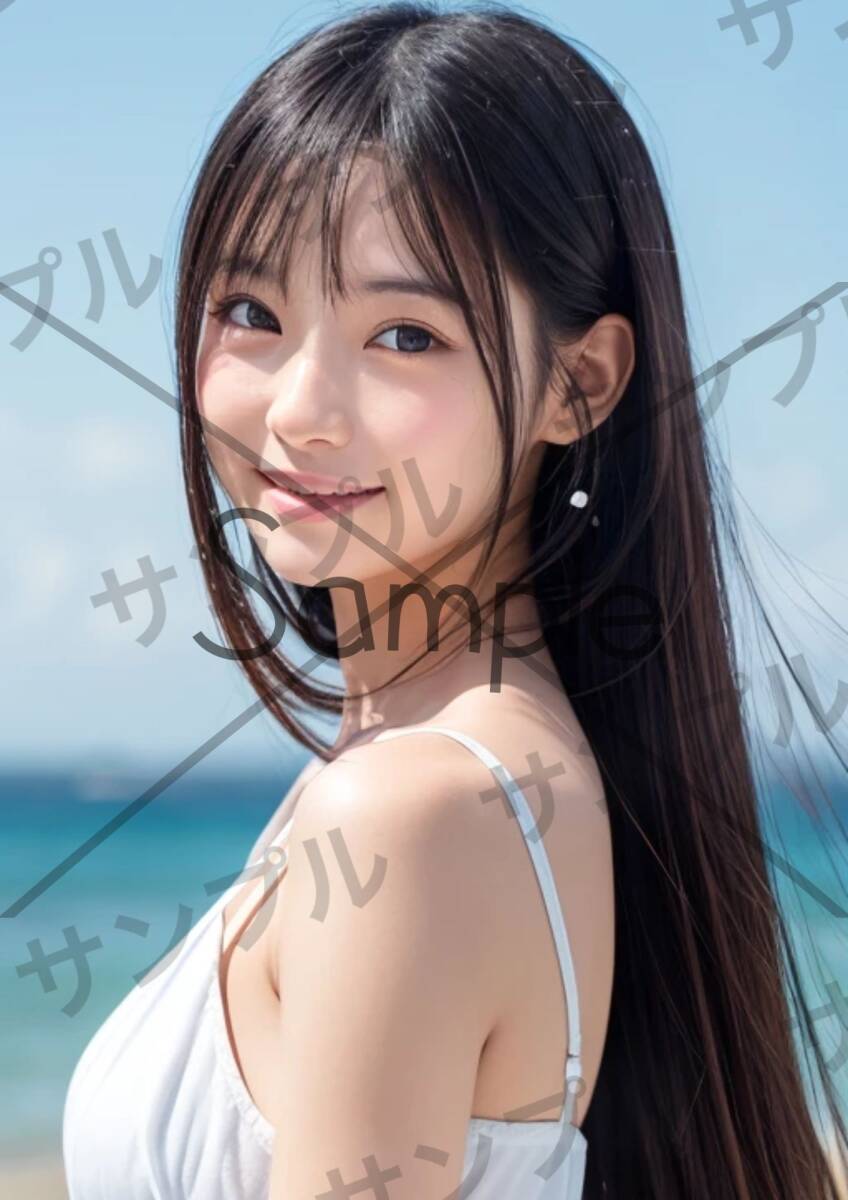 Yahoo!オークション - 【一点物・高画質A4ポスター】AI美女 写真 アー...