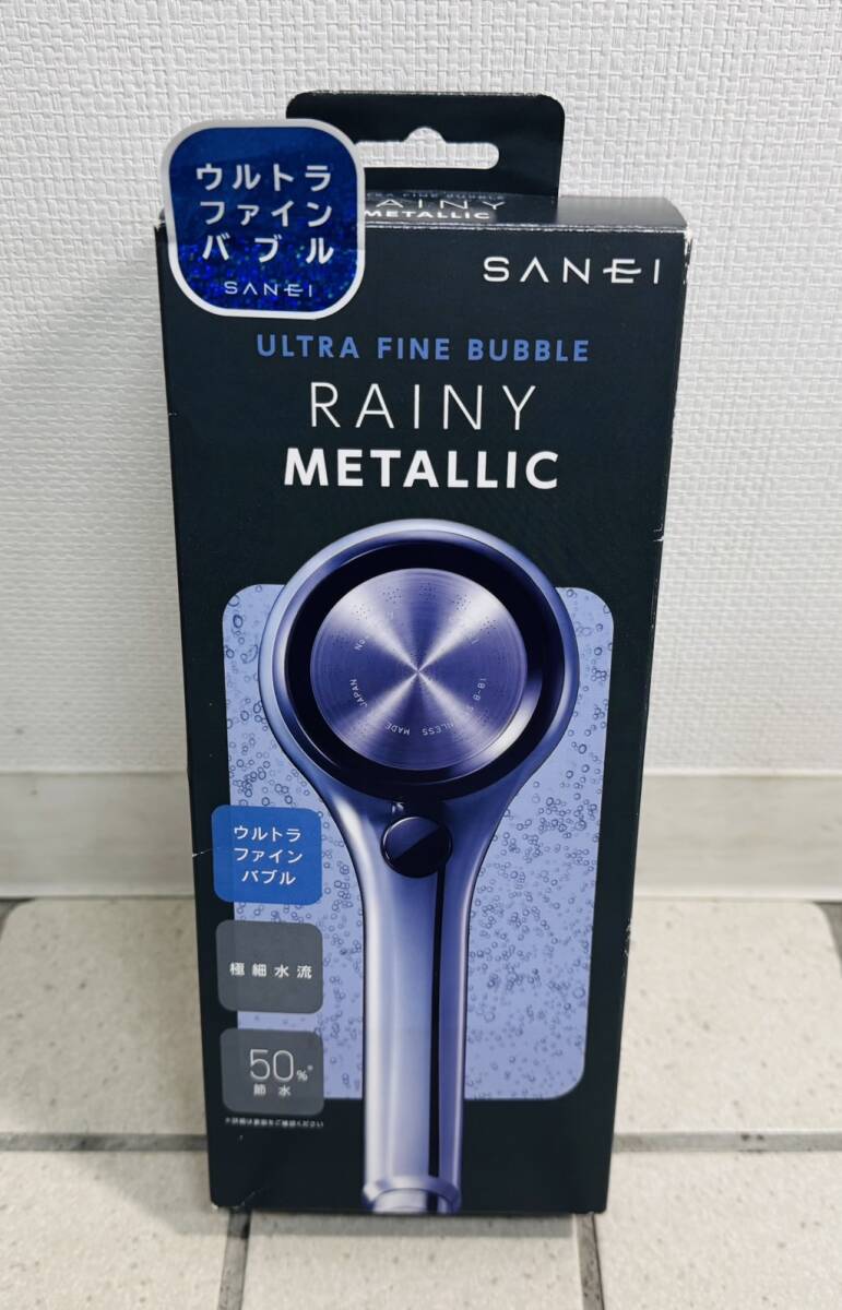 Yahoo!オークション - 【現状品】SANEI RAINY METALLIC FBシャワーヘッ...