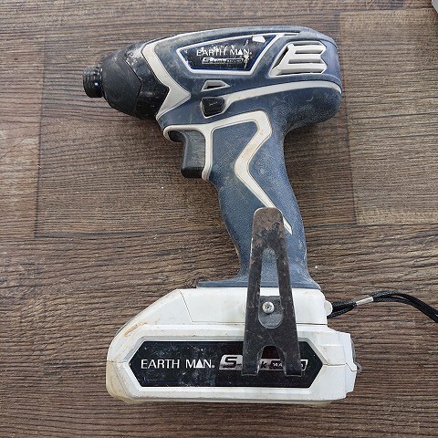 Yahoo!オークション - アースマン EARTH MAN IDR-144LiA 充電式インパ...