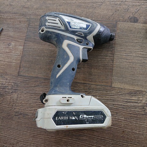 Yahoo!オークション - アースマン EARTH MAN IDR-144LiA 充電式インパ...