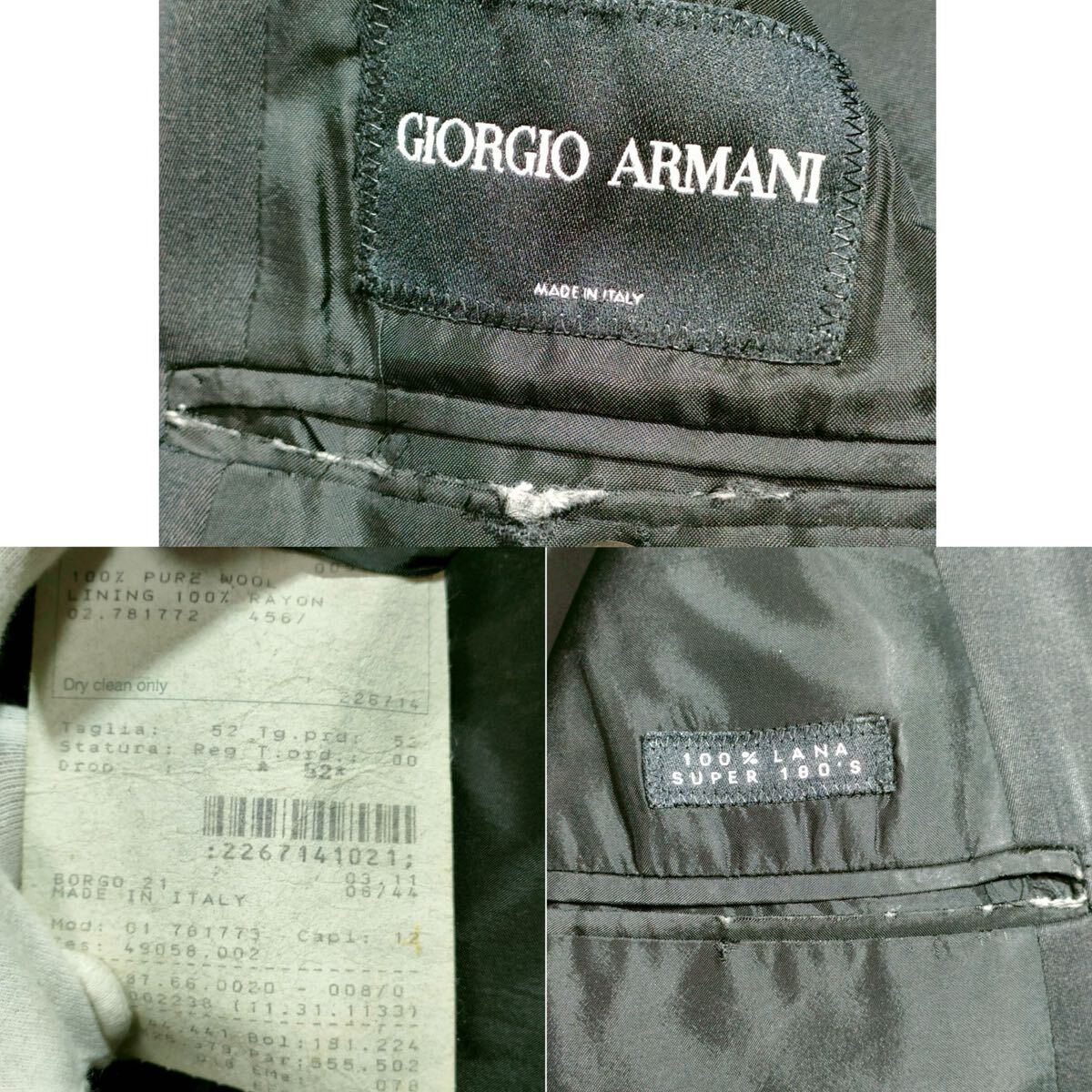 Yahoo!オークション - 定価70万 超弩級XL 【ジョルジオアルマーニ GIOR...