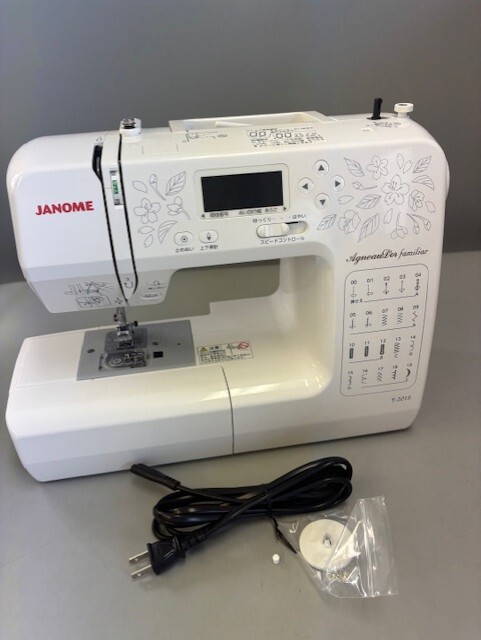 Yahoo!オークション - 3285 JANOME ジャノメ ミシン Y-201S アニュド...