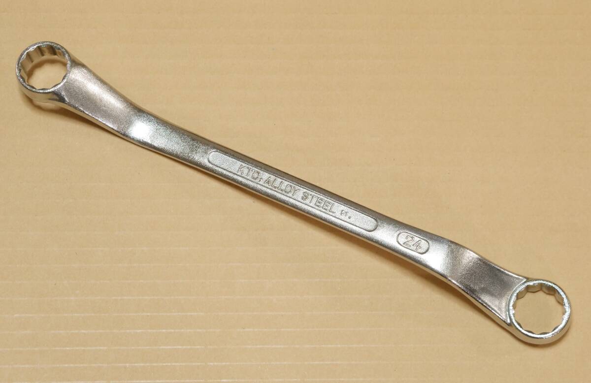 Yahoo!オークション - KTC 22 24 mm メガネ レンチ 旧ロゴ JIS マーク ...