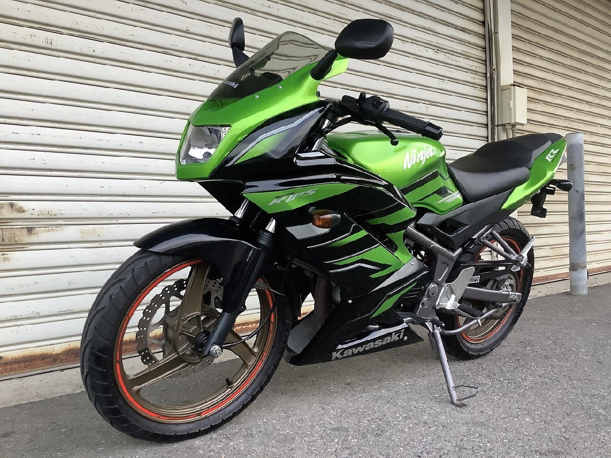 Yahoo!オークション - 現車確認可 NINJA150RR KR15 ローン可 KAWASAKI ...