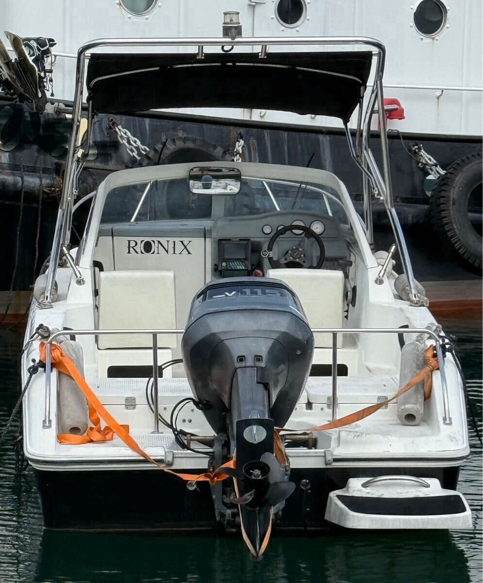 Yahoo!オークション - YAMAHA FR21 YAMAHA 船外機 2スト115馬力 ジャン...