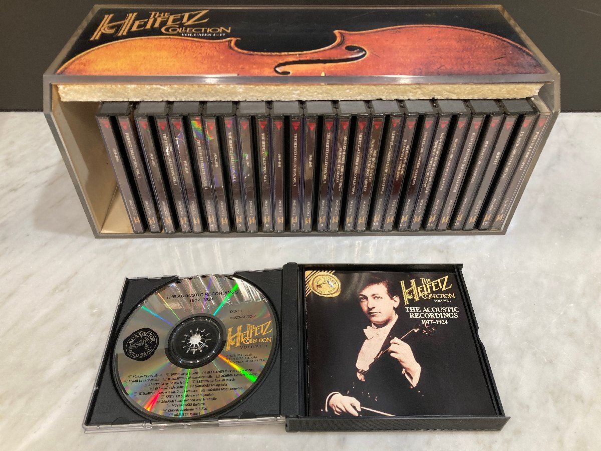 CD RCA ヤッシャ ハイフェッツ大全集 The Heifetz Collection 1917-72 09026-61778-2(その他)｜売買されたオークション情報、yahooの商品情報 ...