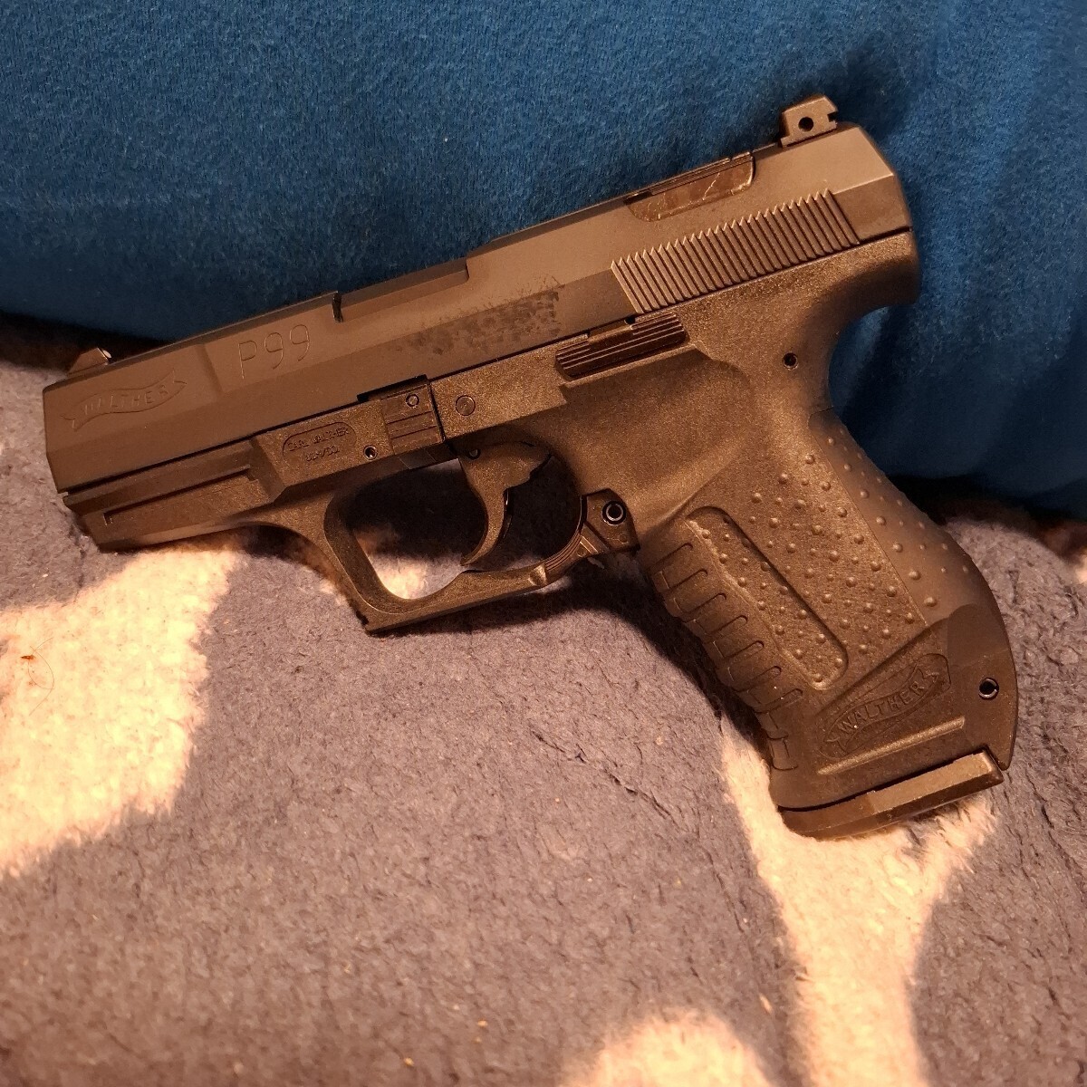 Yahoo!オークション - マルゼン ワルサーP99 ブローバック ブラック 18...