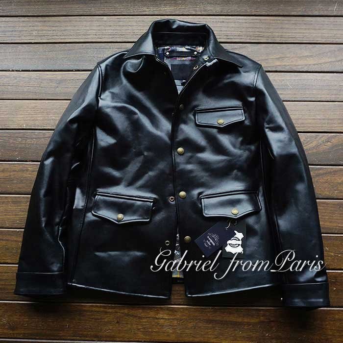 25万□AW新作 高級 ホースハイド 復刻 50's ドライビングコート 25万□AW新作 高級 ホースハイド 復刻 50's ドライビングコート