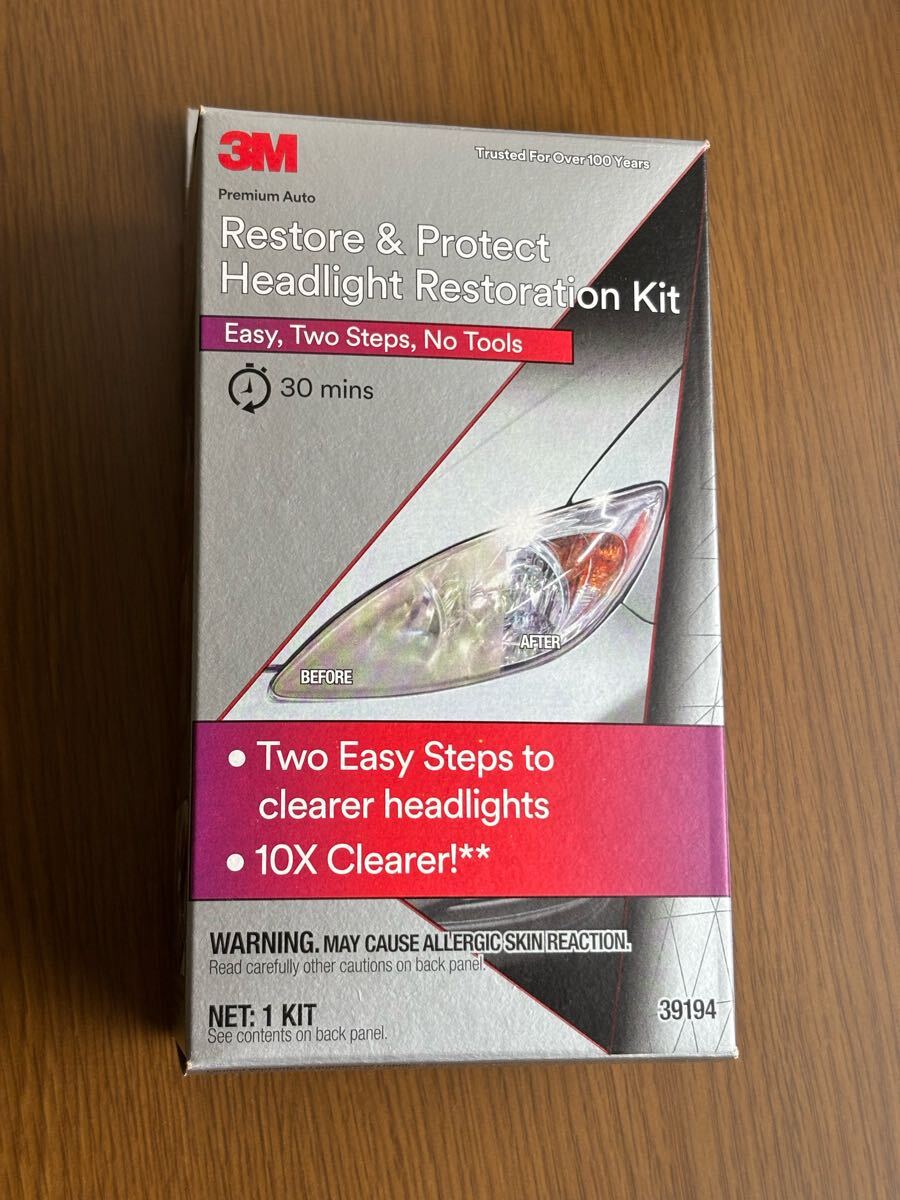 Yahoo!オークション - 3M 39194 ヘッドライト用レストアキット ヘッド...