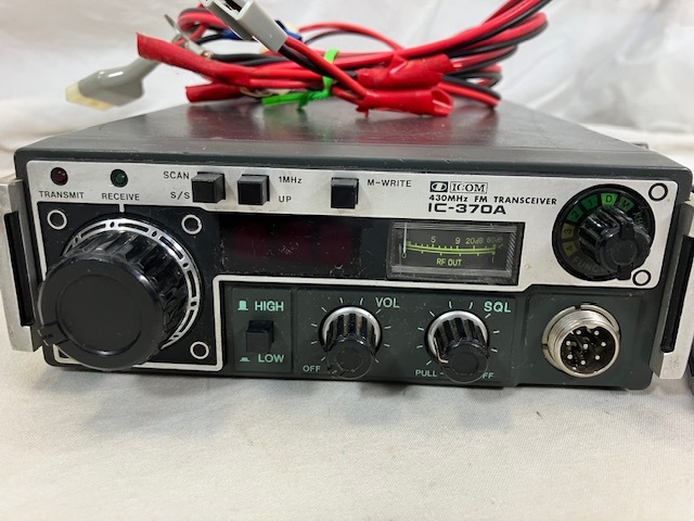 Yahoo!オークション - ICOM UHF TRANSCEIVER IC-370A トランシーバー ...
