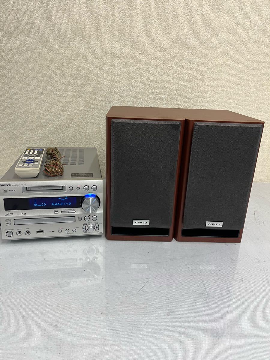 ONKYO D−7FX オンキョー システムコンポ オーディオ機器 セット ONKYO D−7FX オンキョー システムコンポ オーディオ機器 セット