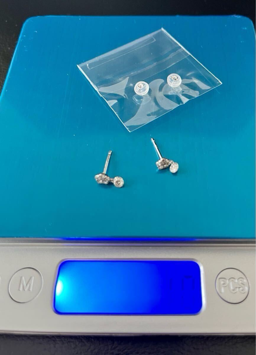 Yahoo!オークション - 計0.46ct k18ホワイトゴールドレーザーホールフ...