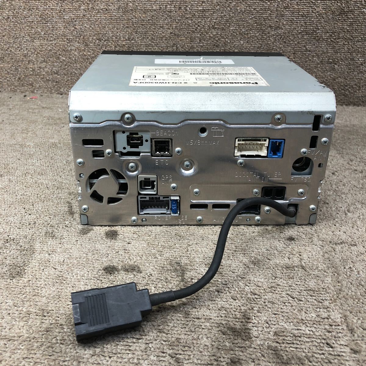 Yahoo!オークション - AV4-253 激安 カーナビ Panasonic Strada CN-HW8...