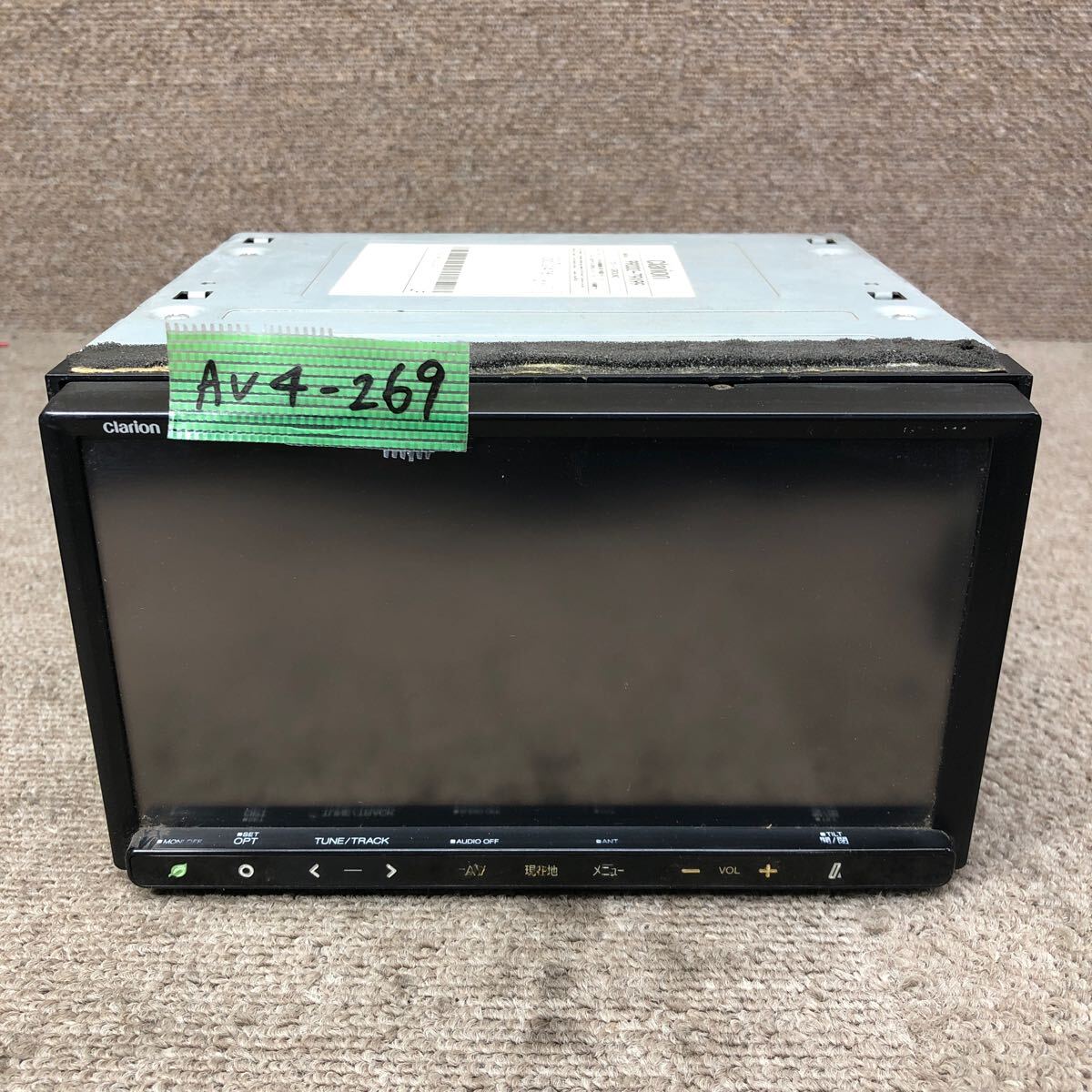 Yahoo!オークション - AV4-269 激安 カーナビ clarion GCX111 99000-79...