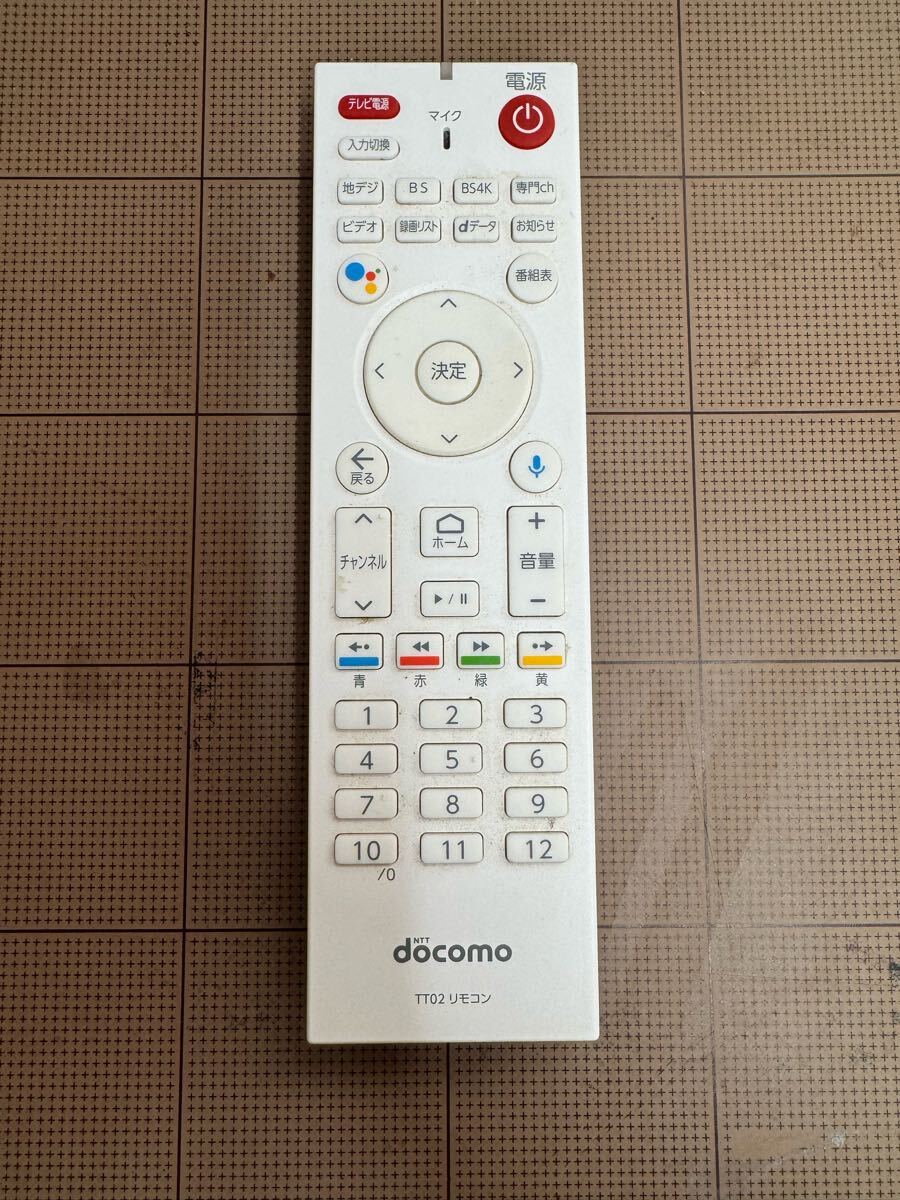 Yahoo!オークション - 【NTTドコモ】TT02 リモコン 住友電気工業