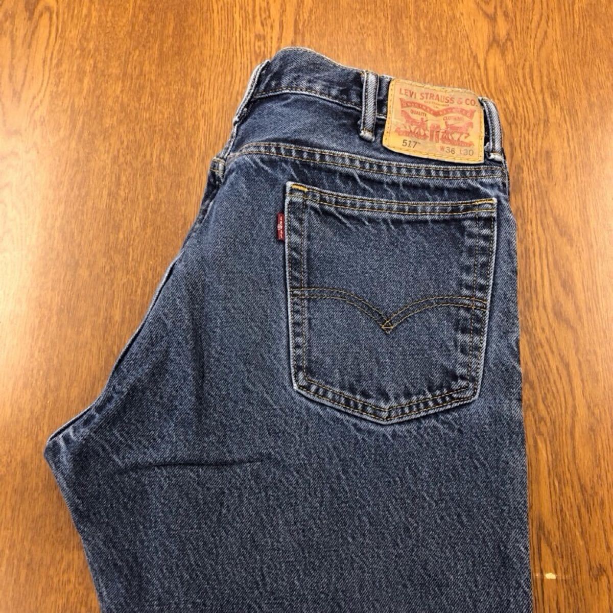 GD179】Levi's 517 W36 L30 定番ブーツカット ジーンズ ジーパン GD179】Levi's 517 W36 L30 定番ブーツカット ジーンズ ジーパン