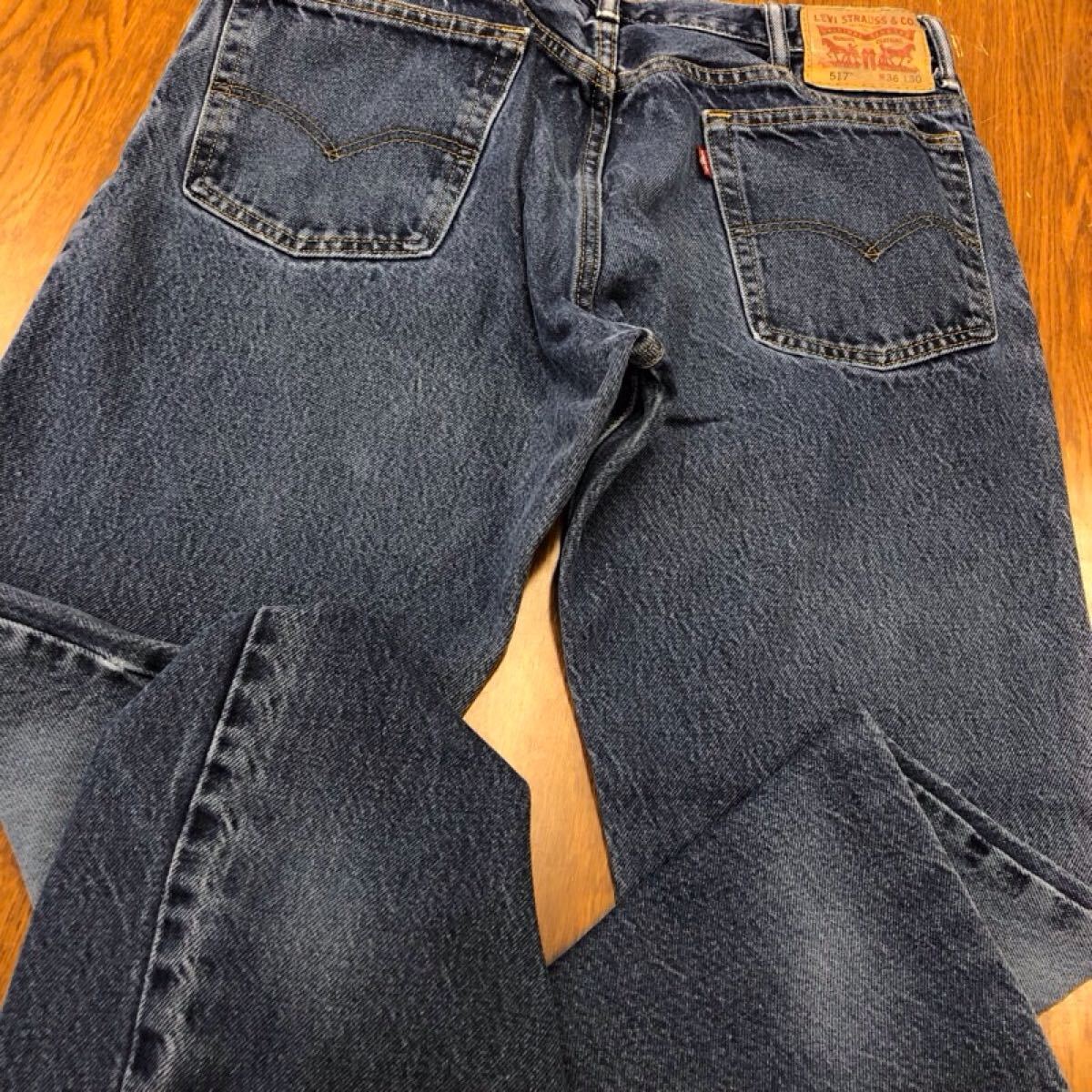 GD179】Levi's 517 W36 L30 定番ブーツカット ジーンズ ジーパン GD179】Levi's 517 W36 L30 定番ブーツカット ジーンズ ジーパン