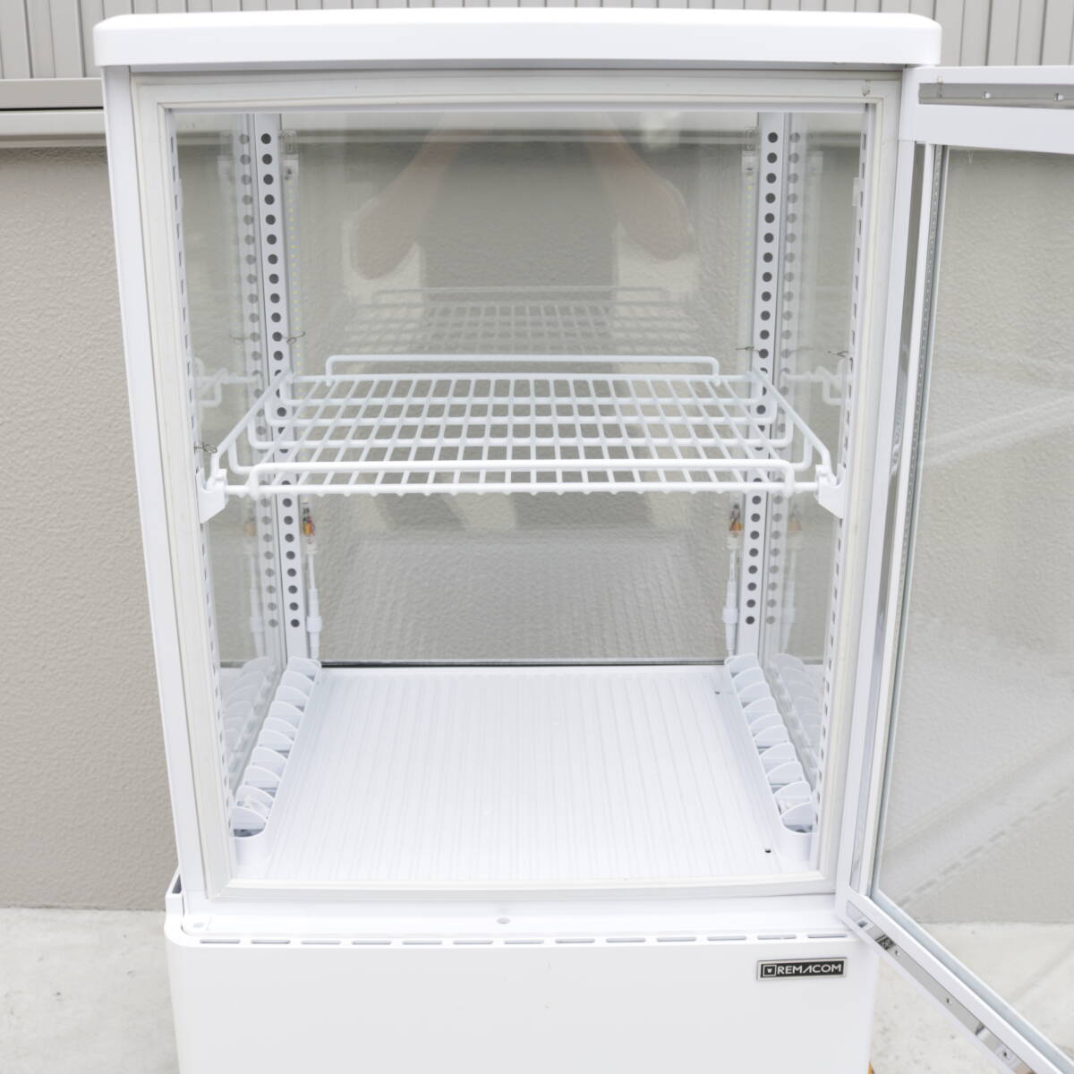 Yahoo!オークション - R7S0476 美品 2021年製 レマコム 4面ガラス冷蔵...