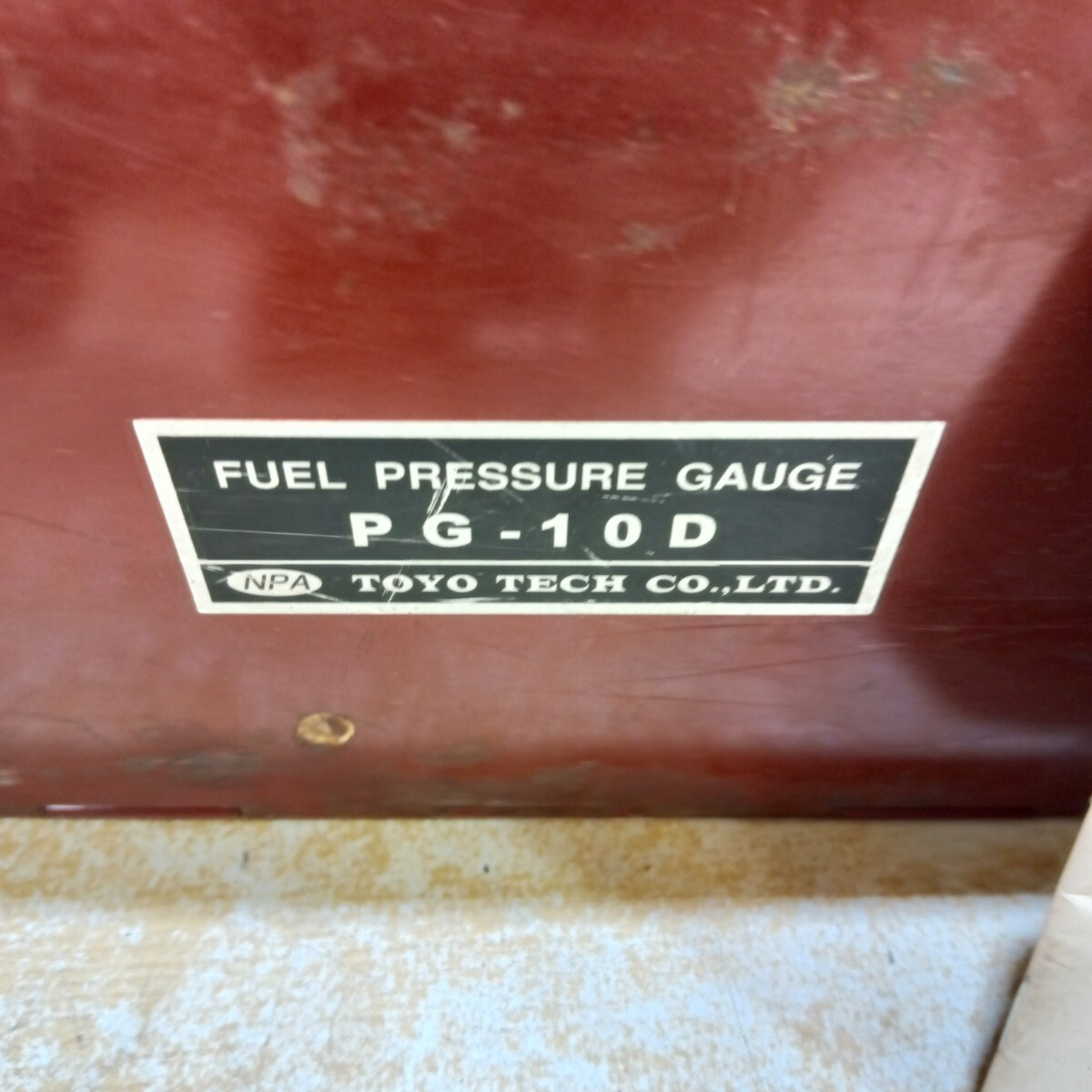 Yahoo!オークション - # 東洋テック PG-10D 燃圧計