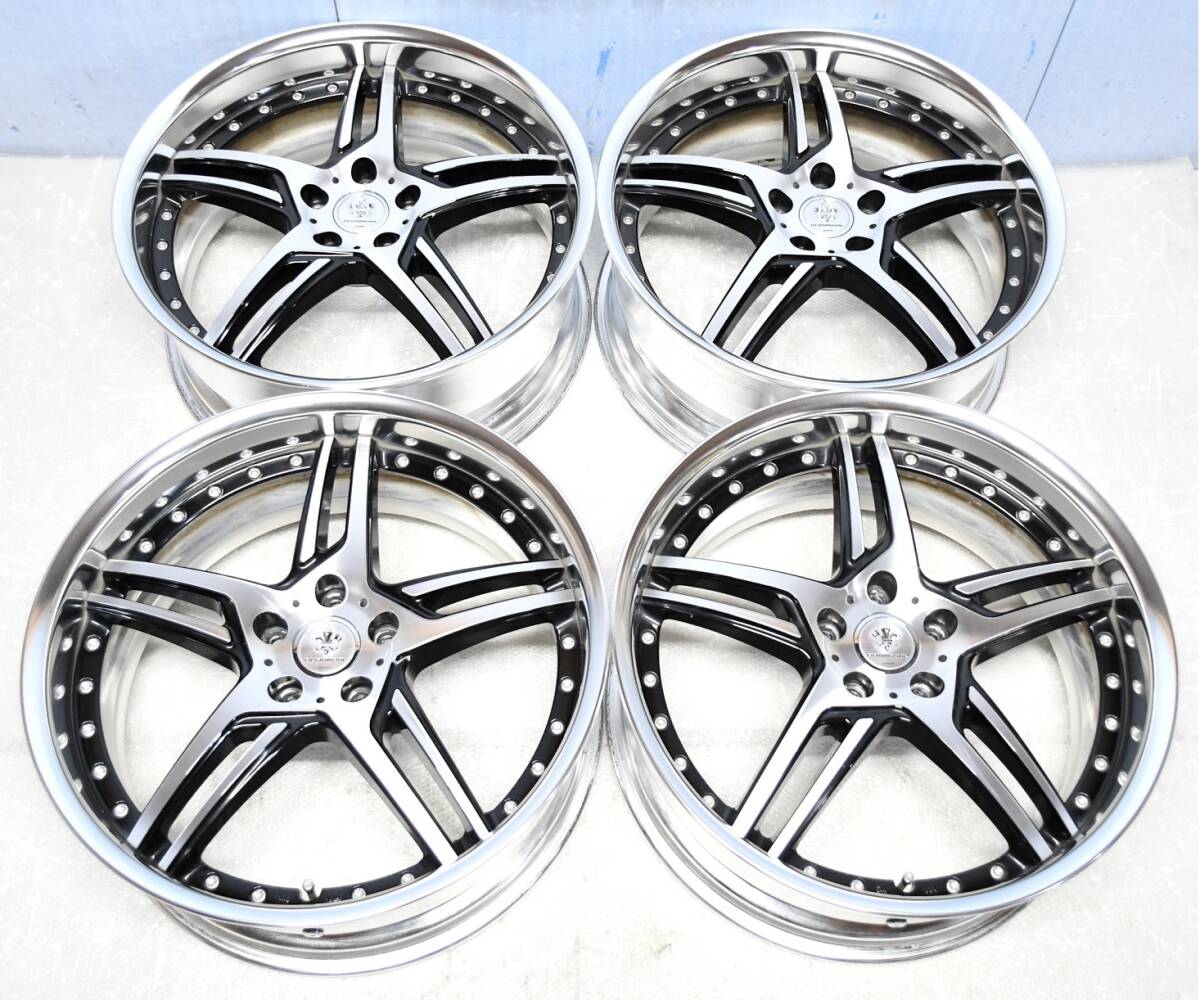 Yahoo!オークション - 深リム WORK デュランダル DD5.2 BP 20インチ 8....