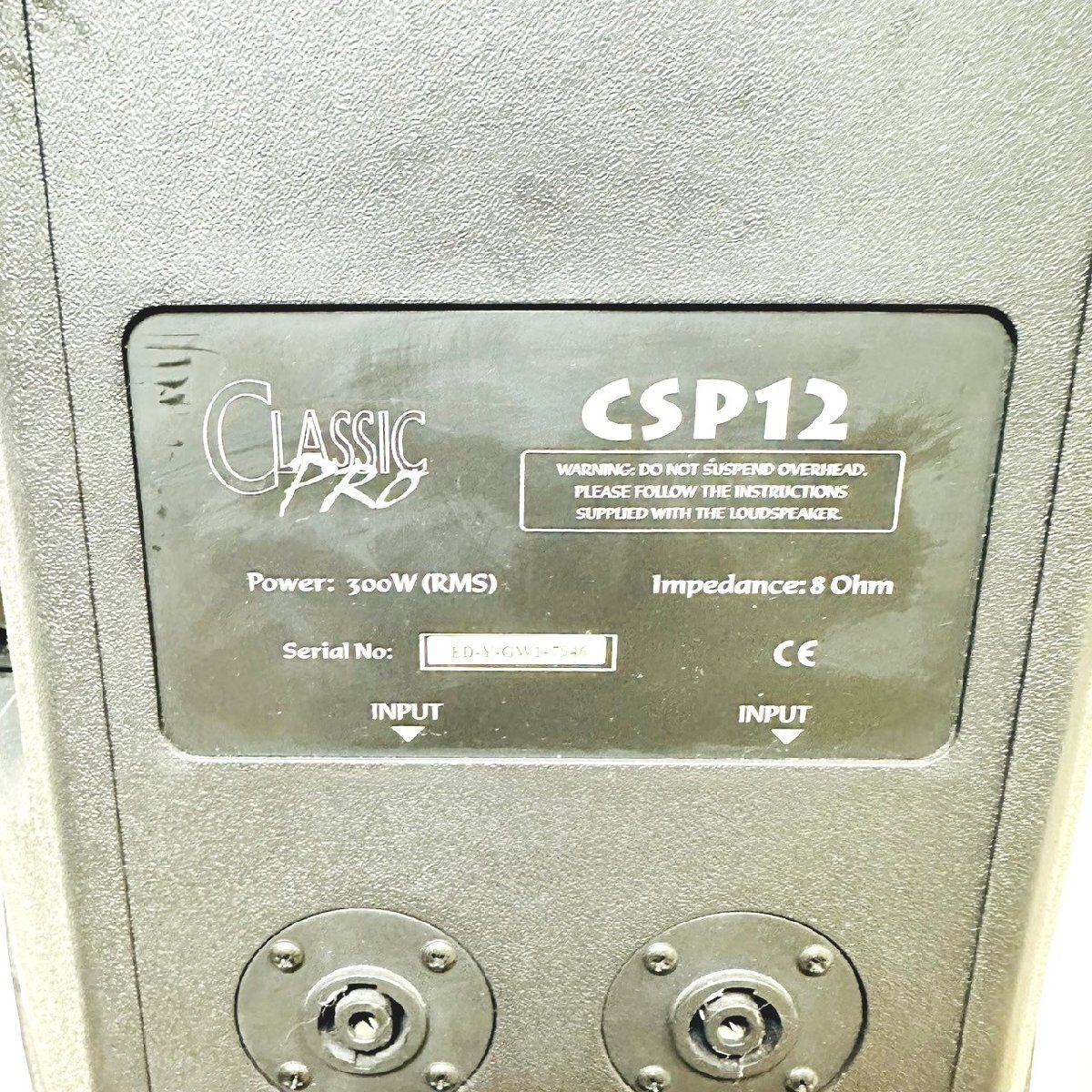 Yahoo!オークション - CLASSIC PRO スピーカー CSP12 ペア スタンド付...