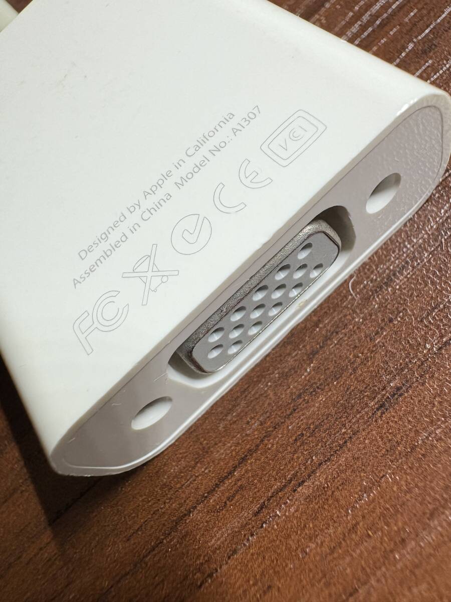 Yahoo!オークション - Apple純正 A1307 ミニディスプレイポート 〜 VGA...