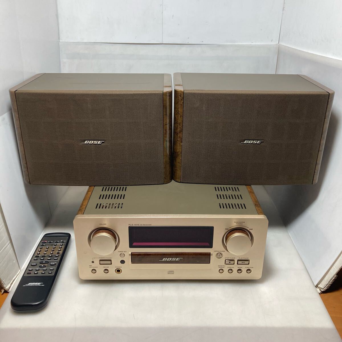Yahoo!オークション - ジャンク BOSE PLS-1410 CDレシーバー 121 スピ...