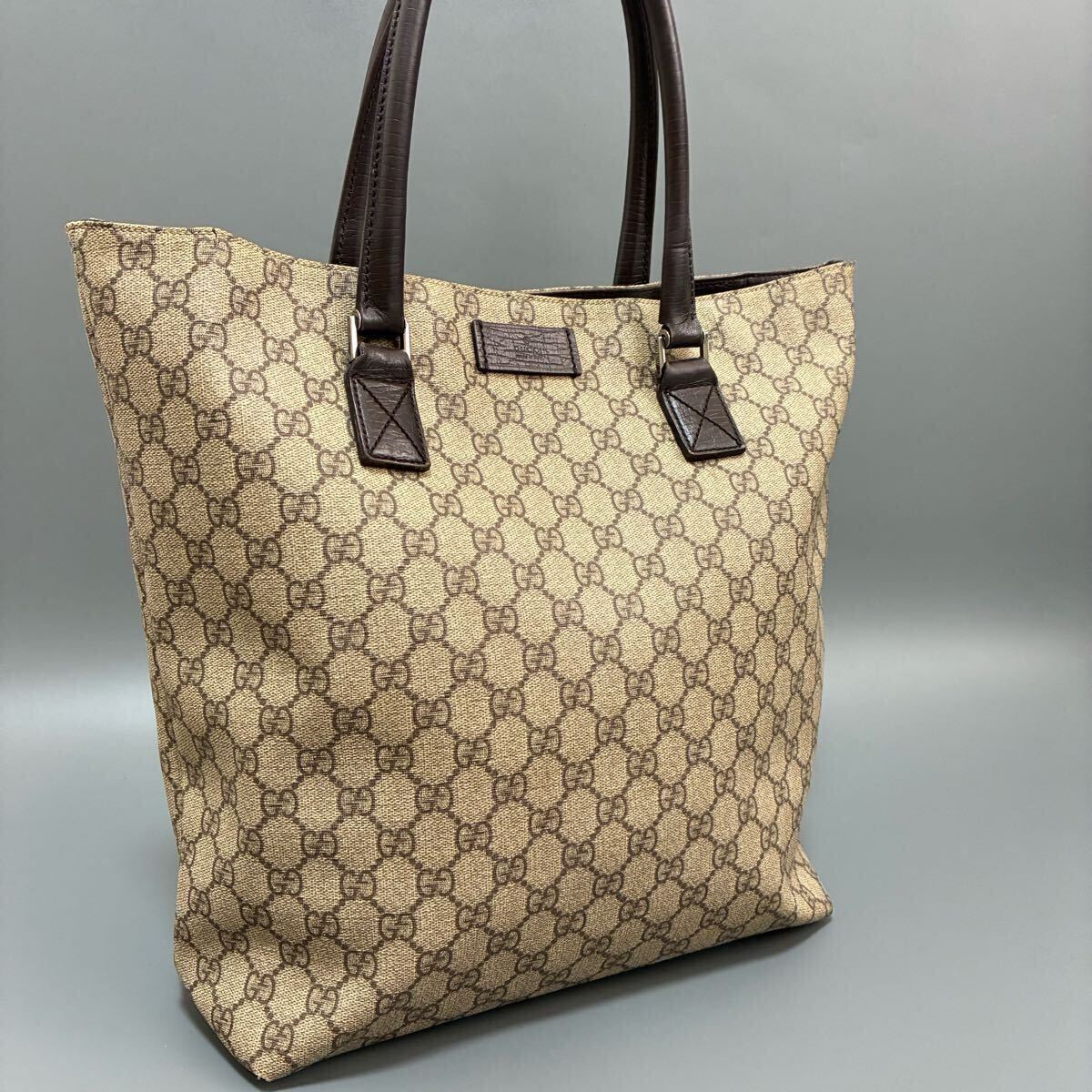 1円 GUCCI グッチ GG柄 GGスプリーム トートバッグ ハンドバッグ 1円 GUCCI グッチ GG柄 GGスプリーム トートバッグ ハンドバッグ