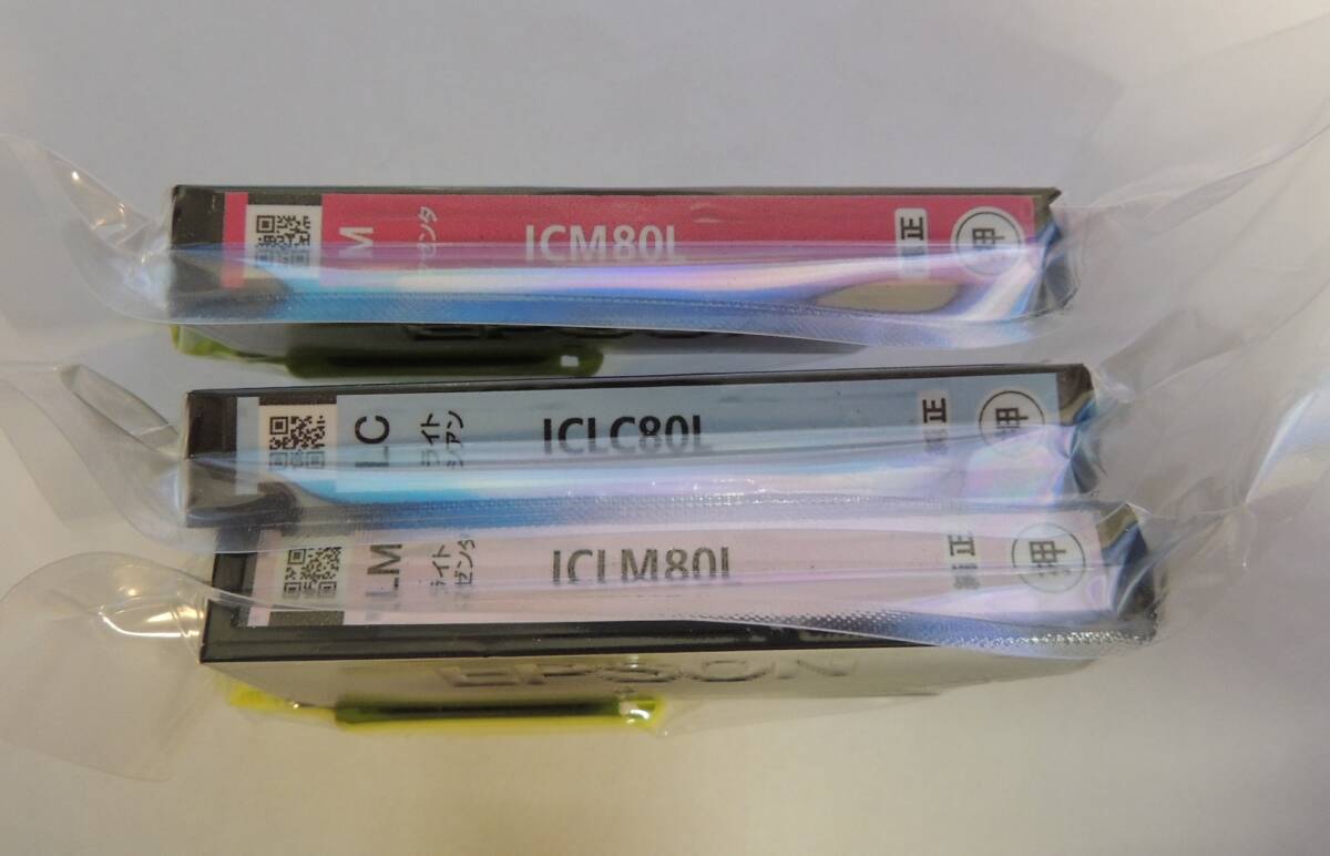 EPSON 純正インクカートリッジ とうもろこし 増量80L ライトシアン ライトマゼンダ マゼンタ 3色セット ICLC80L/ICLM80L/ICM80L(エプソン)｜売買された ...