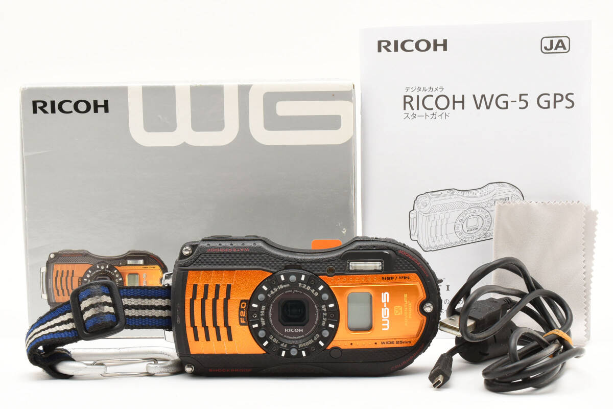 Yahoo!オークション - 元箱付 RICOH リコー WG-5 GPS デジタルカメラ ...