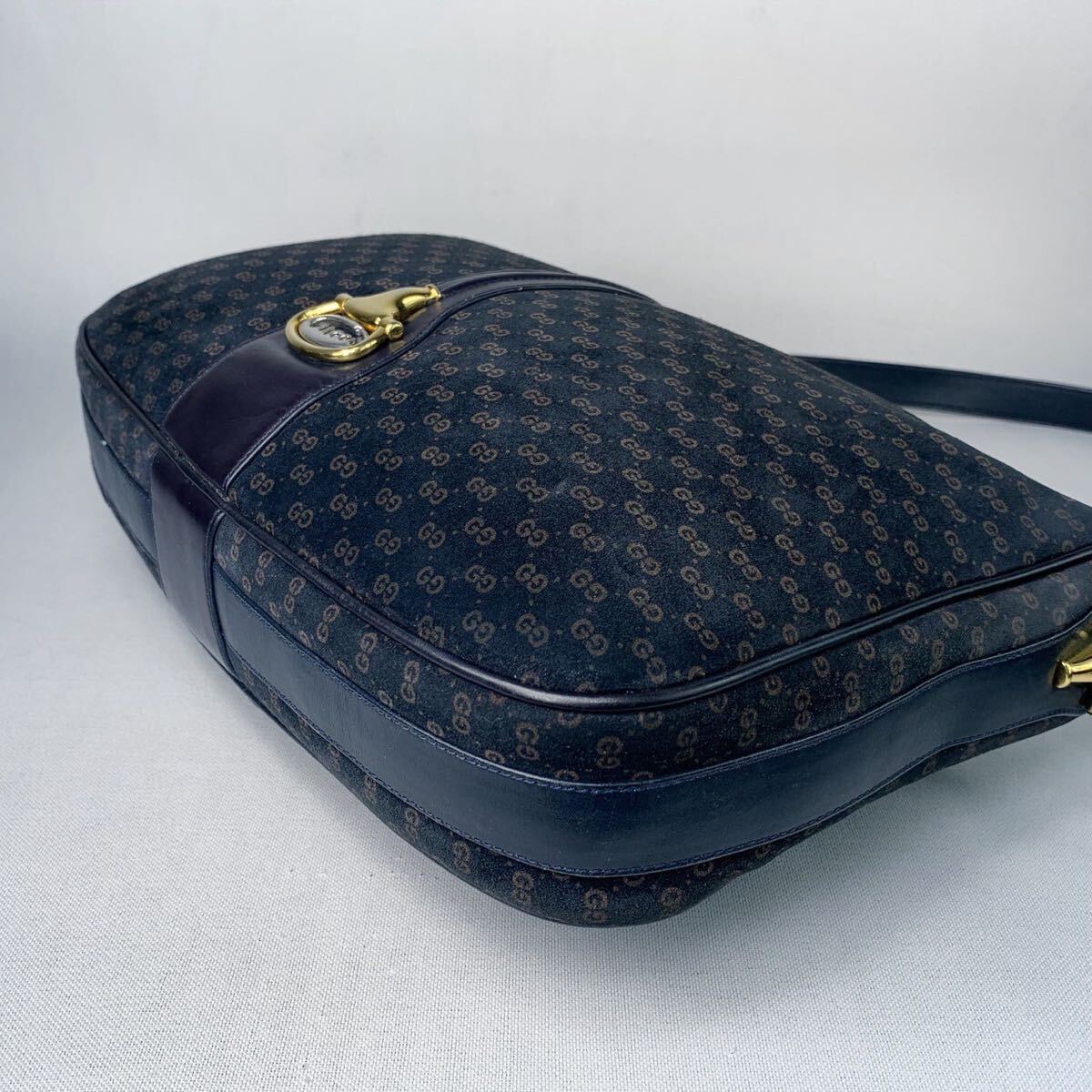 美品 GUCCI グッチ OLD オールド スエード GGスプリーム柄 美品 GUCCI グッチ OLD オールド スエード GGスプリーム柄