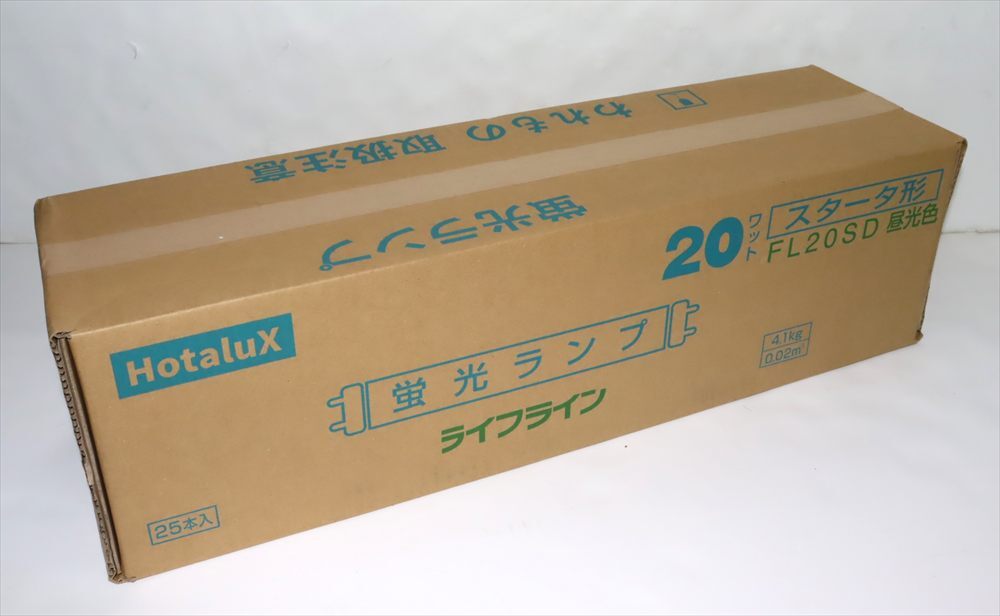 Yahoo!オークション - HotaluX 蛍光ランプ FL20SD 1箱25本入 20ワット ...