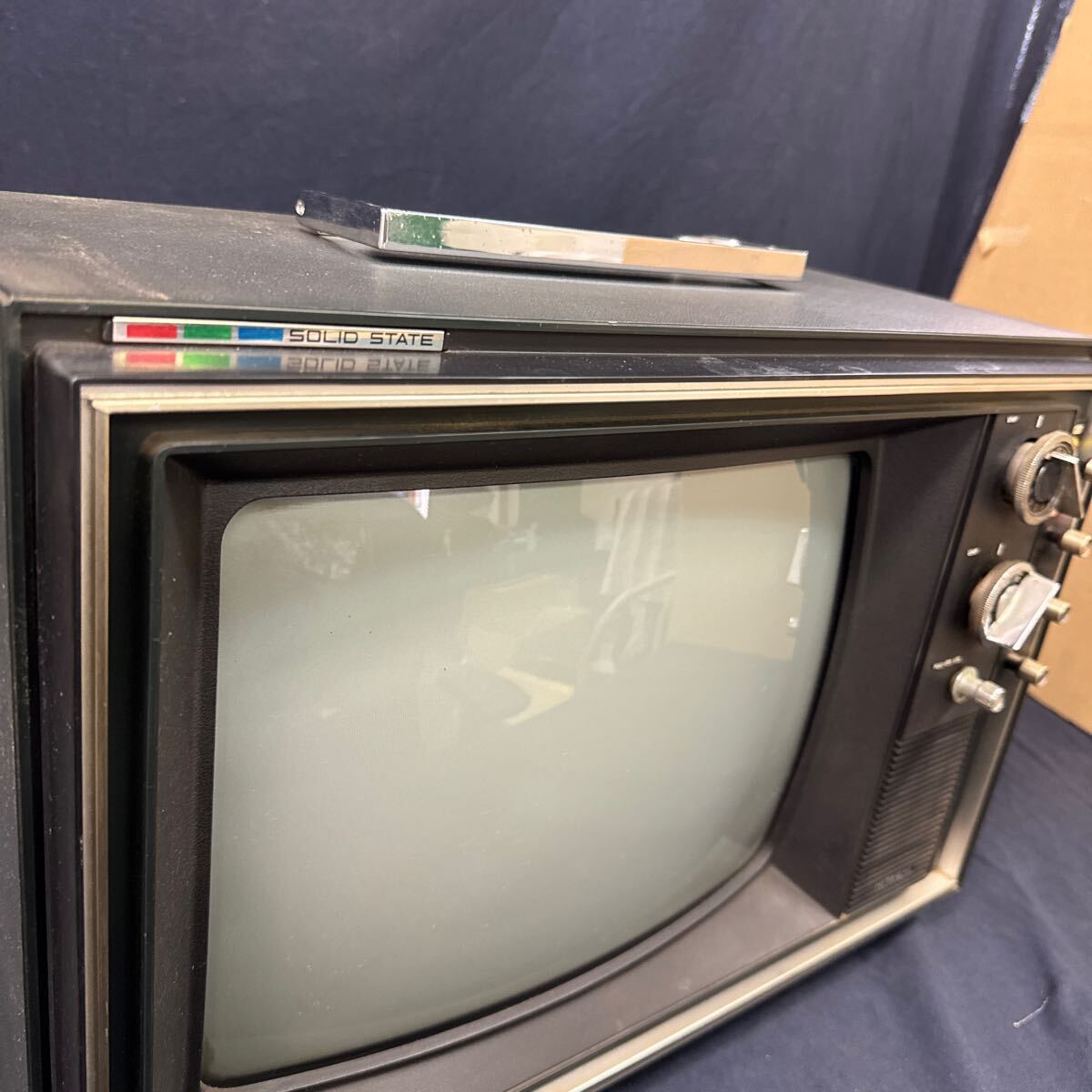 ◇昭和レトロ HITACHI/日立 カラーテレビ受信機 ブラウン菅 TV ◇昭和レトロ HITACHI/日立 カラーテレビ受信機 ブラウン菅 TV