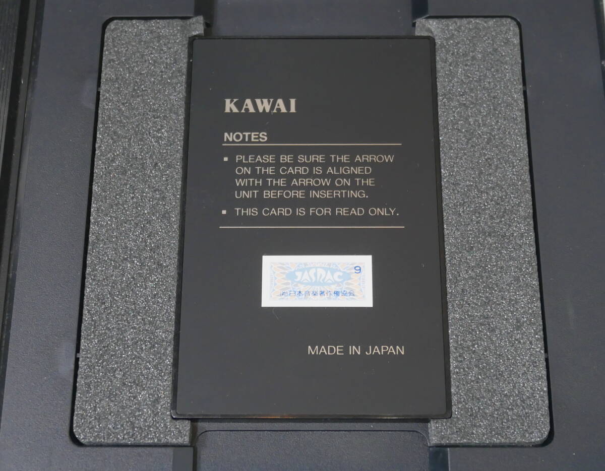 Yahoo!オークション - 送料210円 (R704-F1) 現状品 KAWAI カワイ CARD...
